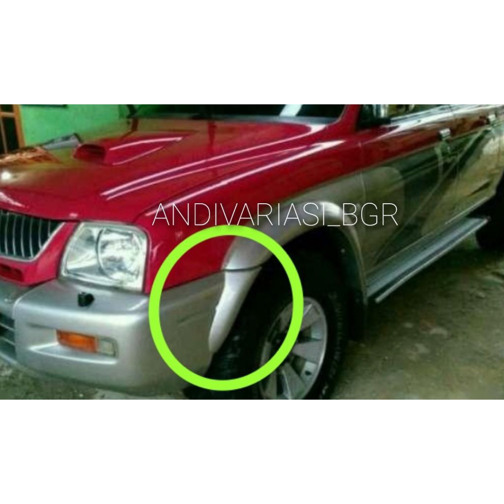 STRADA L200 over fender connection front bumper part | Shopee Malaysia