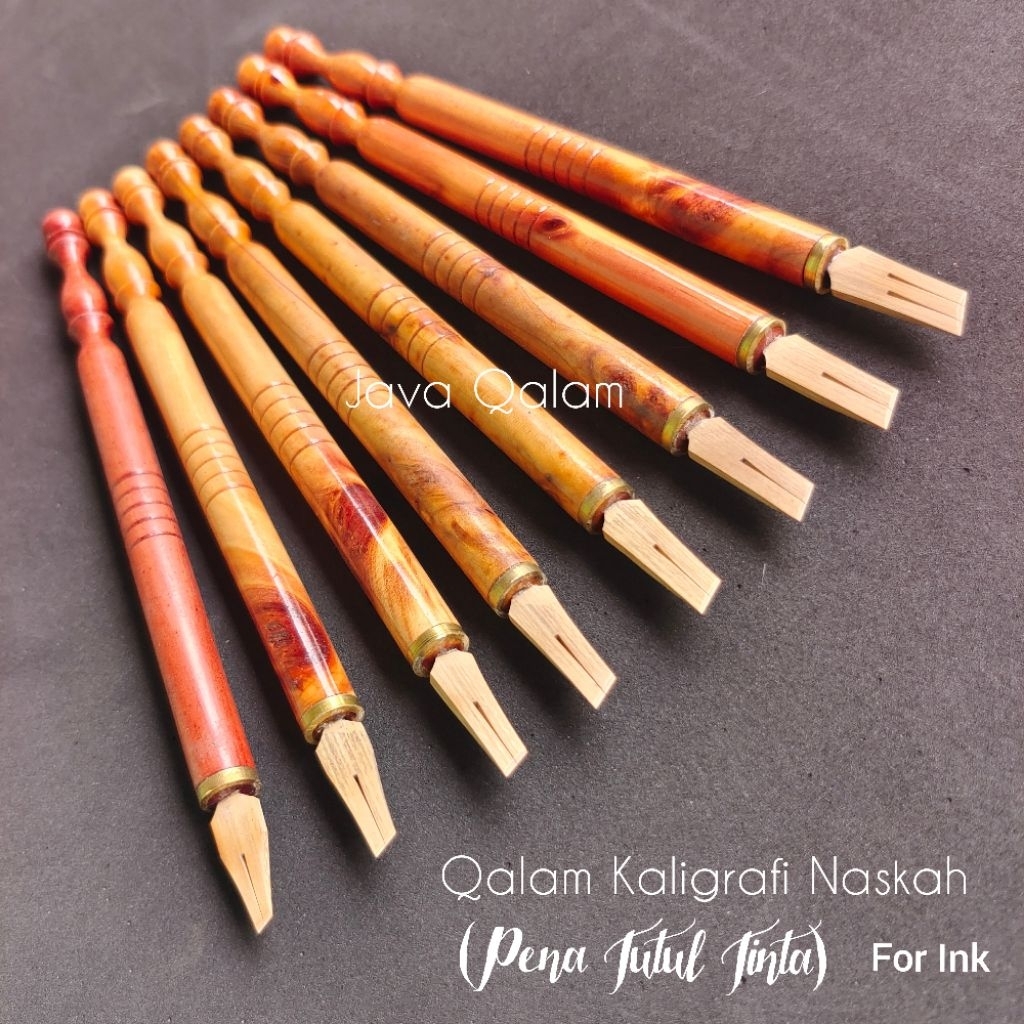 Qalam Calligraphy of the Mankah handle natural (For ink) | Shopee Malaysia