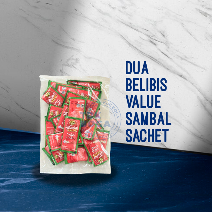 Two Belibis Cabe Value (25 pcs x 7 gr) Chili Sauce Sachet | Shopee Malaysia