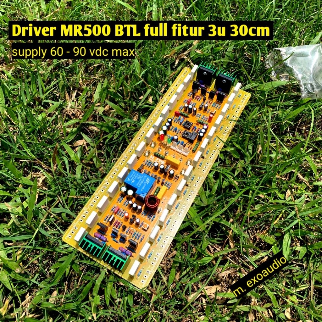 BTL MR500 Tef 3u 30cm Racing Max 65vac Super Watt Large Driver Kit ...