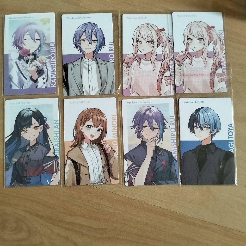 Cf3 & unison epick card || Project sekai official merch | Shopee Malaysia