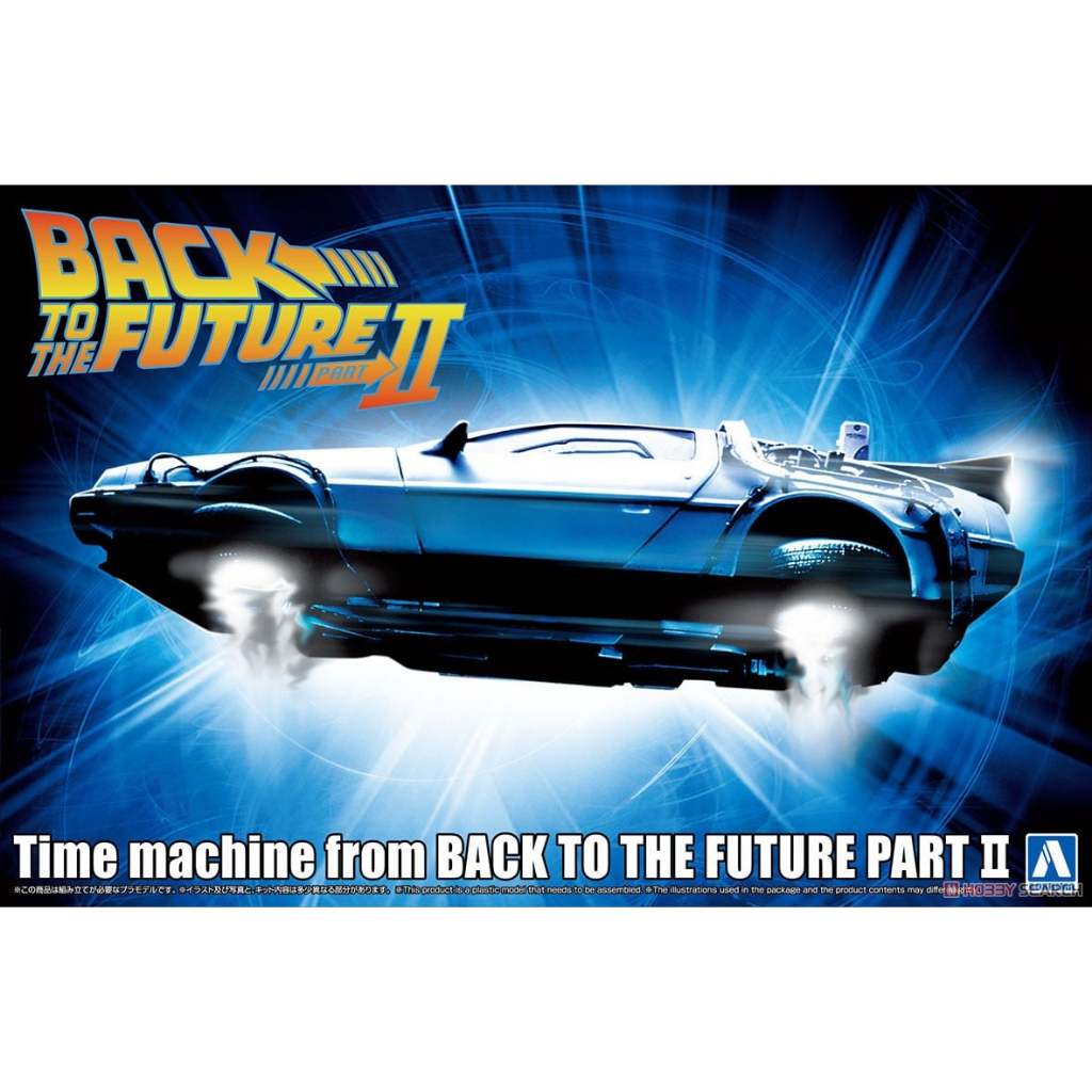 Ashima 1/24 Time machine from BACK TO THE FUTURE Part 2 | Shopee Malaysia