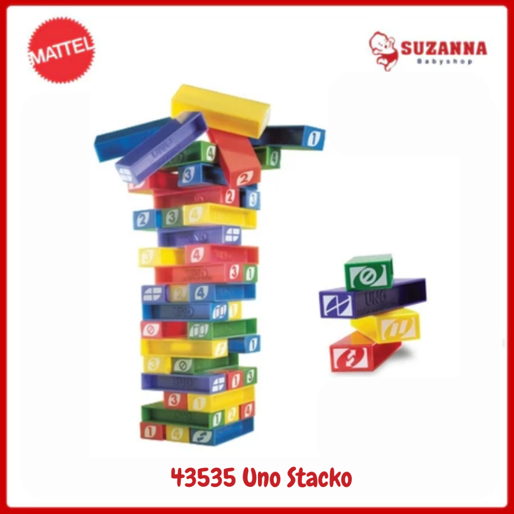 43535 Mattel Uno Stacko | Shopee Malaysia