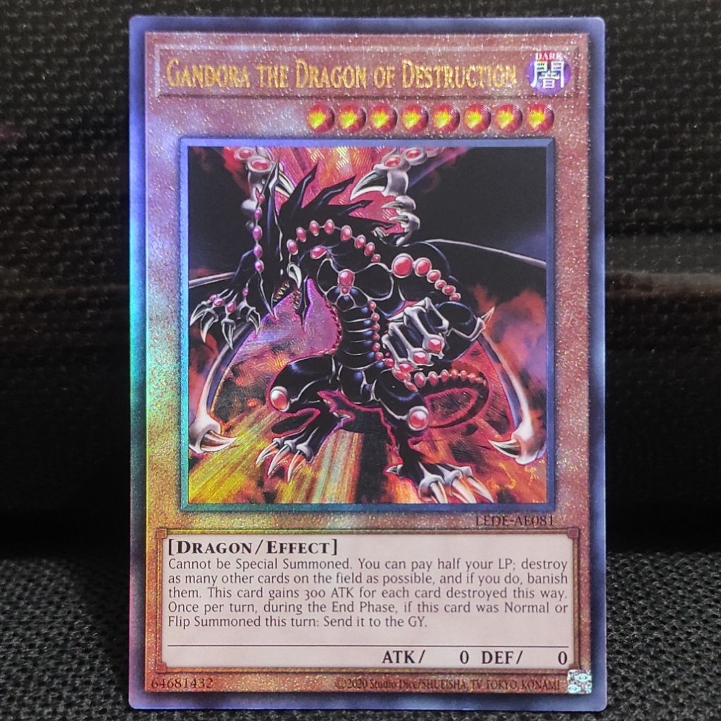 Card OCG AE Gandora The Dragon of Detection Ultimate Rare UL ORI LEDE ...