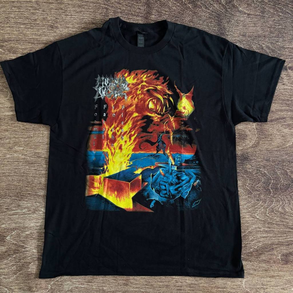 OFFICIAL MORBID ANGEL BAND T-SHIRT - FORMULAS FATAL ORIGINAL ...