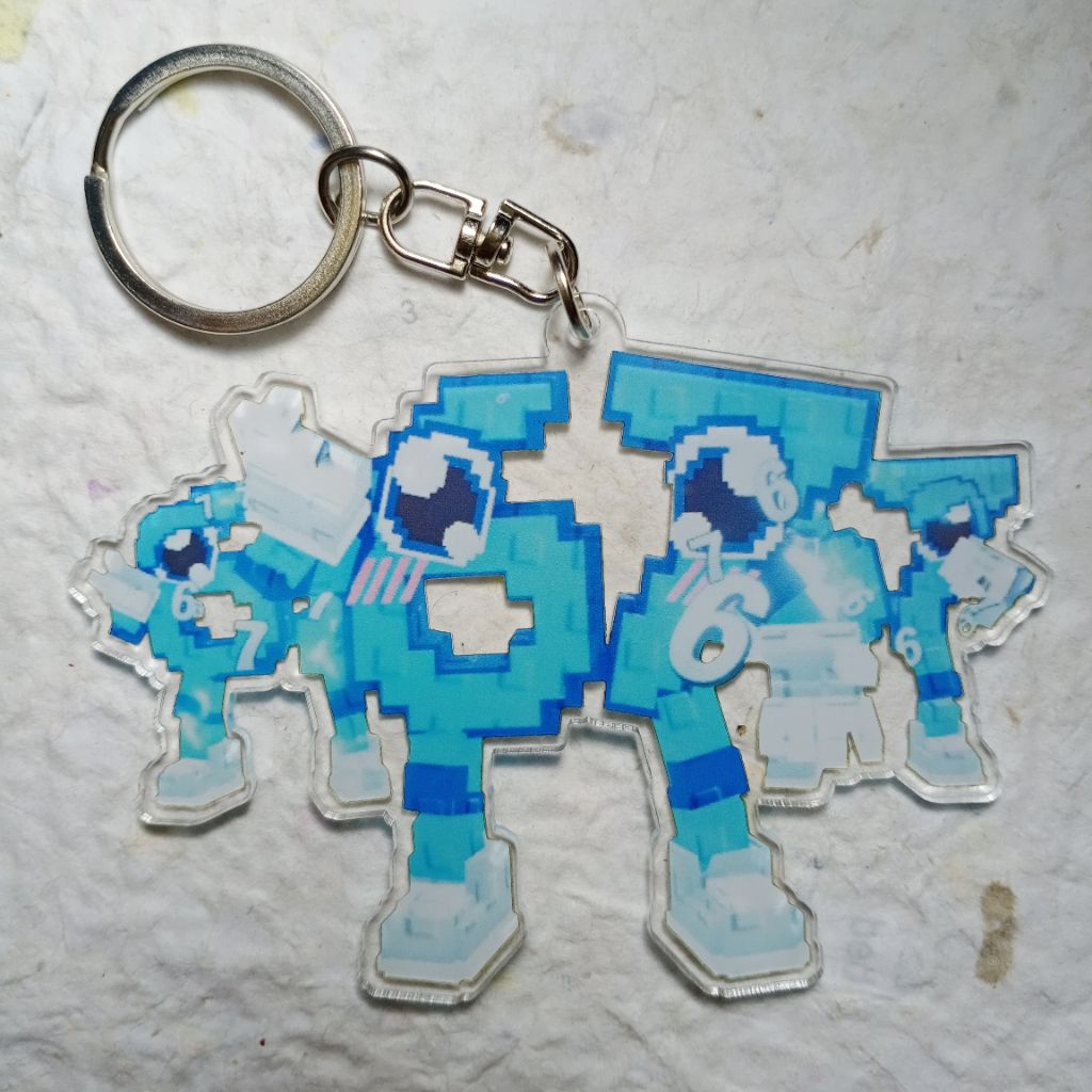 GANTUNGAN LOS 67 Stealth keychain a Brainrot keychain six seven Los 67 ...