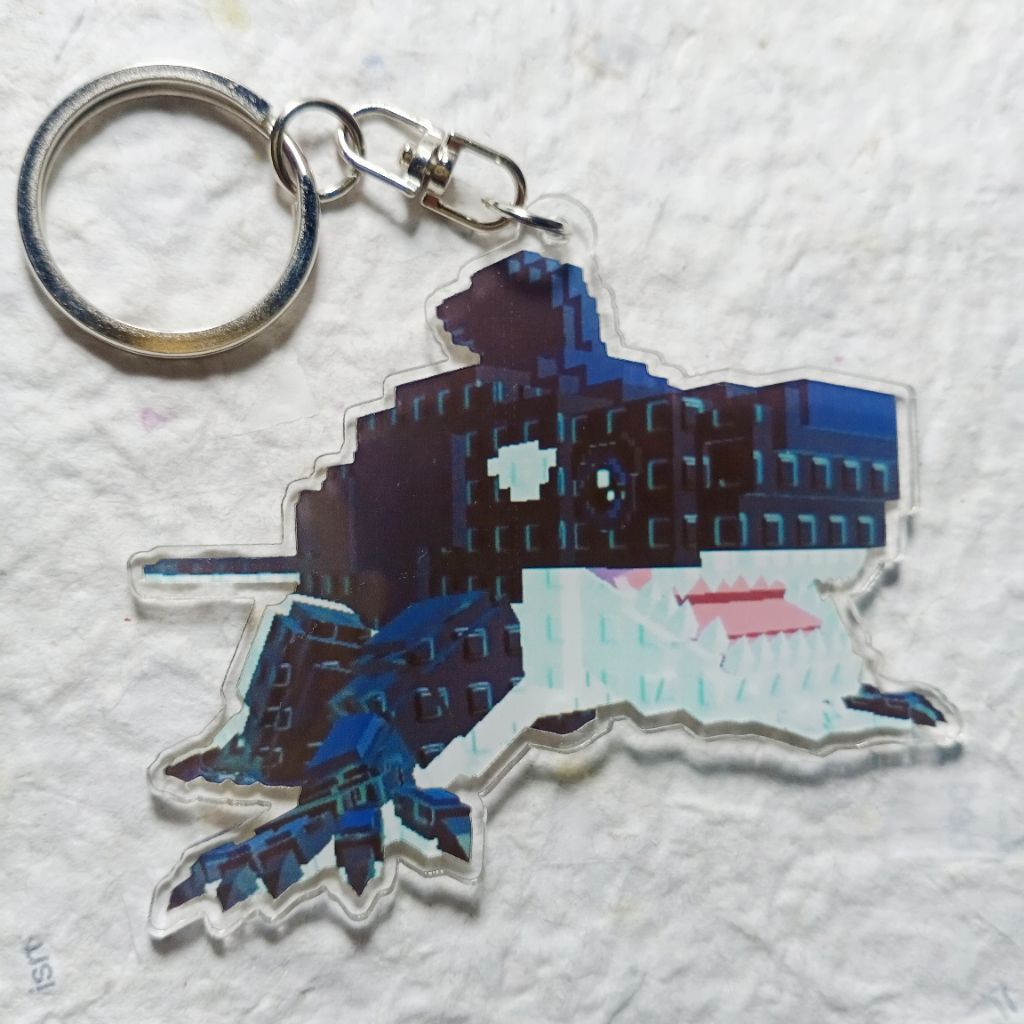 GANTUNGAN ORCALEDON Steal A Brainrot keychain Brainrot keychain ...