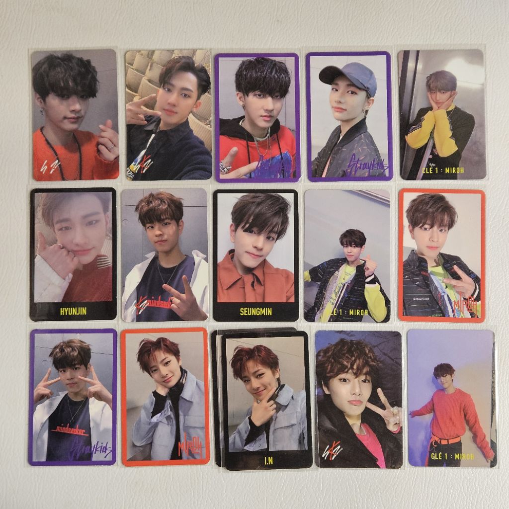 STRAY KIDS SKZ CLE MIROH ALBUM PHOTOCARD | Shopee Malaysia