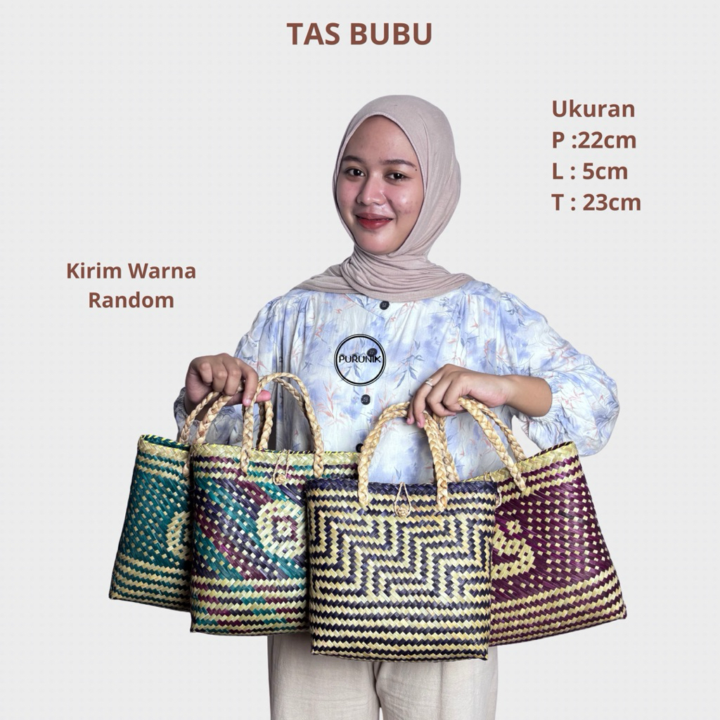 BUBU BAG SMALL PURUN MAP/ | Shopee Malaysia