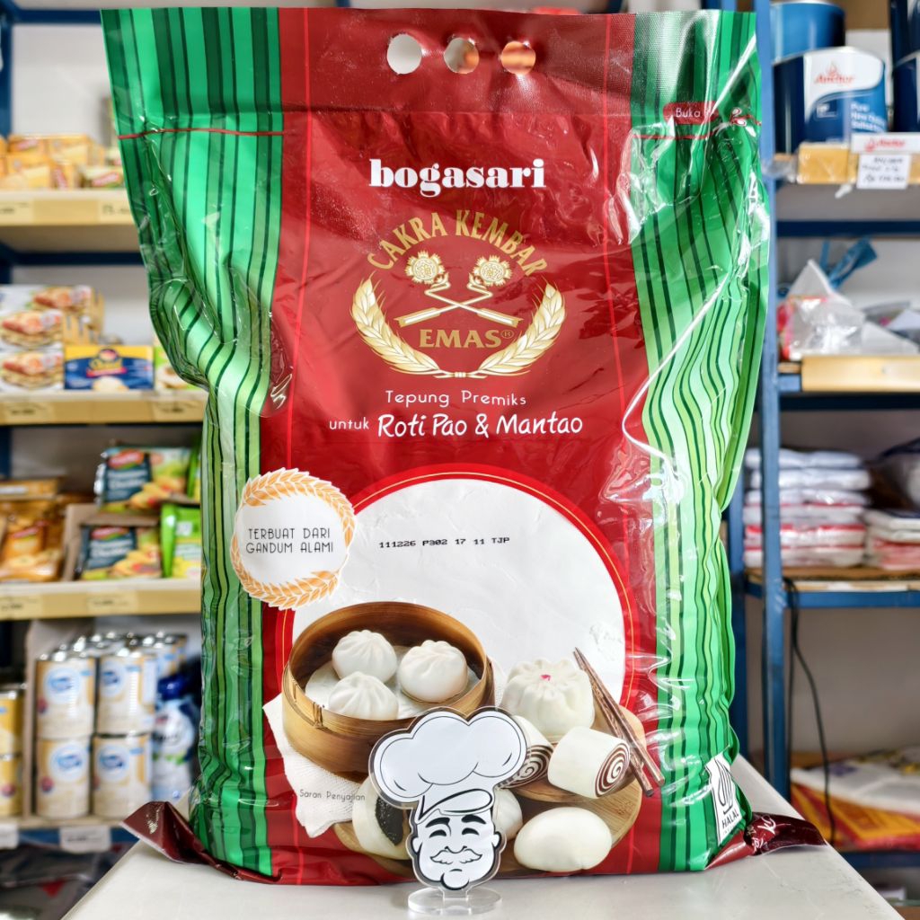 Golden Twin Chakra Flour Pao & Mantao Bread 5Kg Mantao Golden Chakra ...