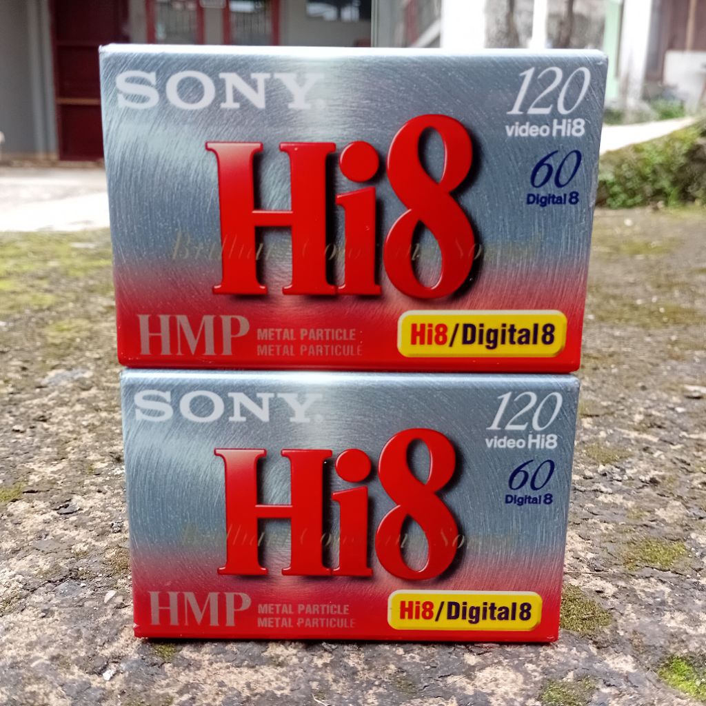 SONY Hi8 P6-120HMP Metal Particle Cassette HandyCam Camcorder Tape Nos ...