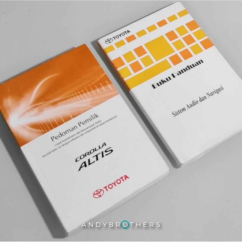 Manual Book for Toyota Corolla Altis Gen-10 (Facelift) 2011-2013 ...