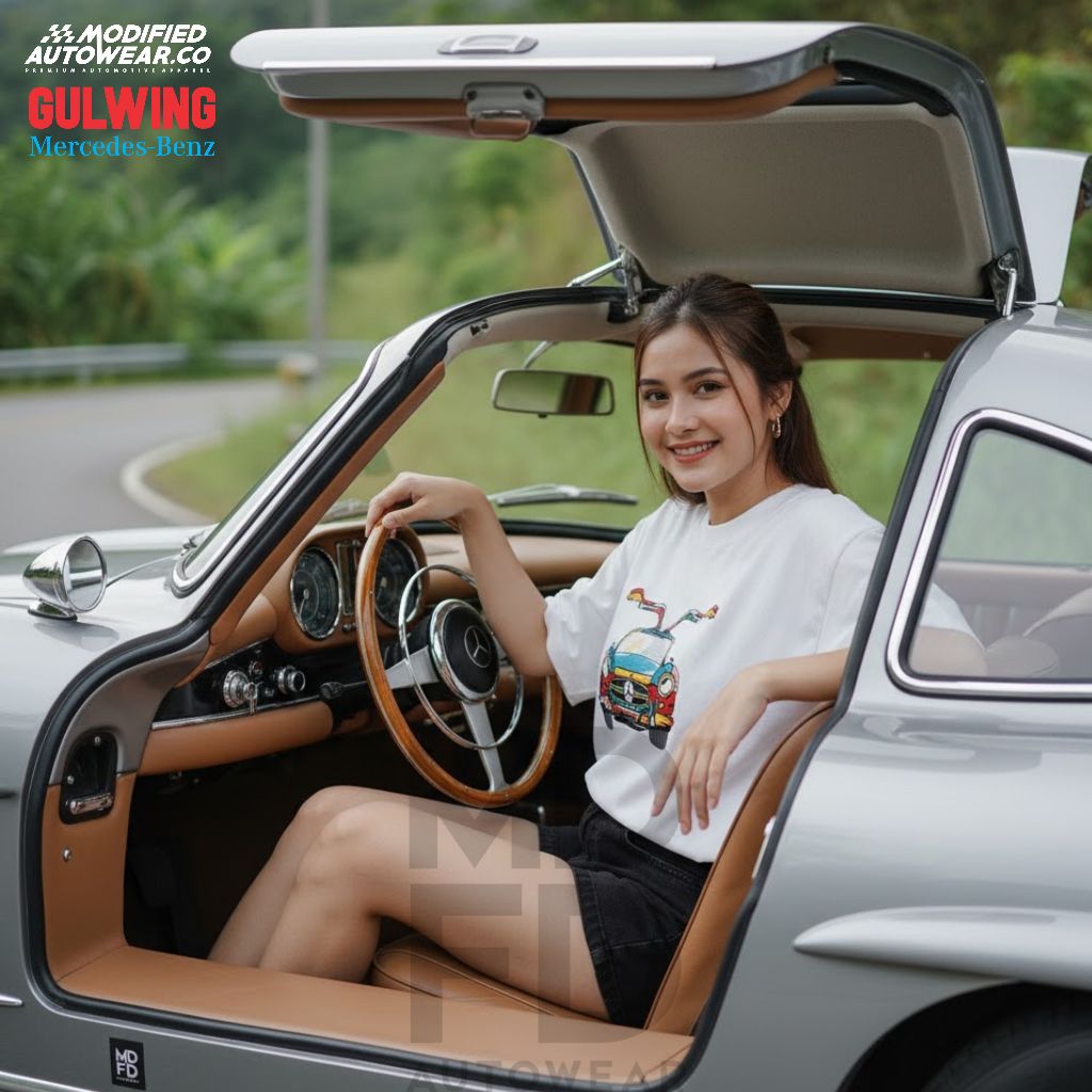 Mercedes Benz 300SL Gulwing l modified autowear Premium Quality Mercy T ...