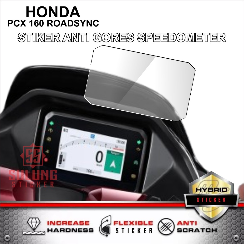 Anti-Scratch Speedometer Sticker for Honda PCX 160 Roadsync 2025 Anti ...