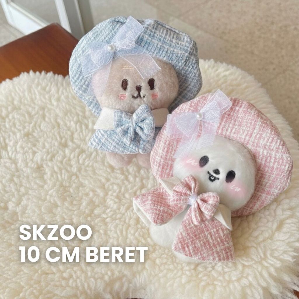 SKZOO 10cm Beret Outfit Doll Clothes Stray Kids Wolfchan Leebit Dwaeki ...