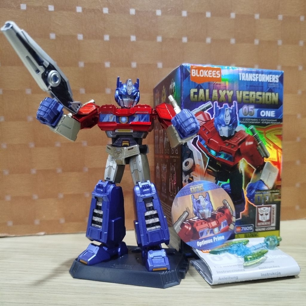 Blokees - GALAXY VERSION 05 - ONE - SECRET OPTIMUS Prime (Bud) | Shopee ...