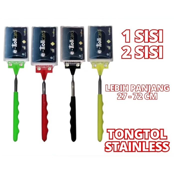 Stainless Steel Toll Stick Iron Toll Stick Etoll Card E Money Flazz ...