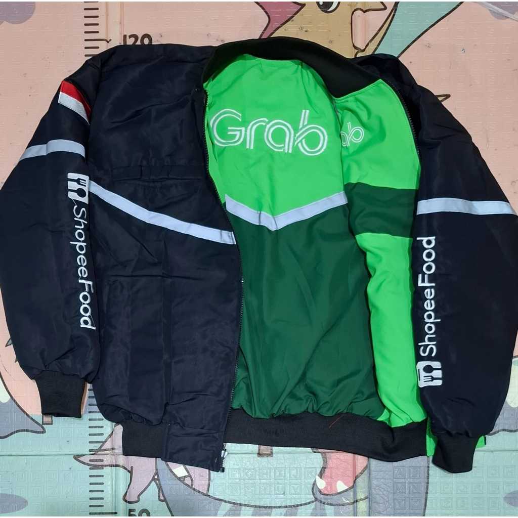 ORIGINAL GRAB JACKET SOPI BLACK | Shopee Malaysia