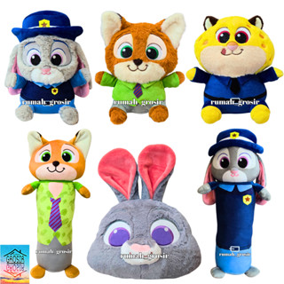 Zootopia Judy Bunny Nick Fox Zoo Pillow Doll Bunny Plushie Fox Plushie ...