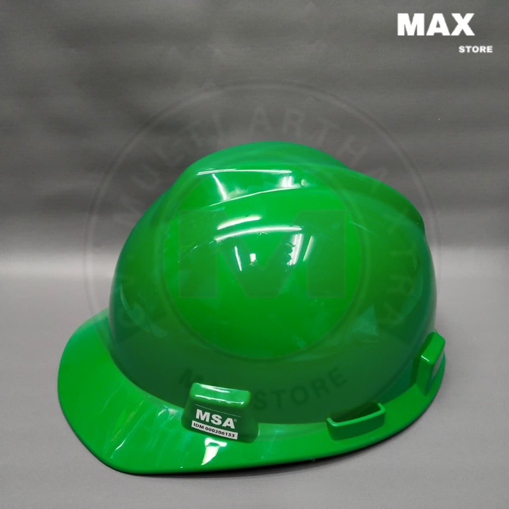 HIJAU MSA Safety Helmet With Fastrack MSA Project Work Safety Helmet ...