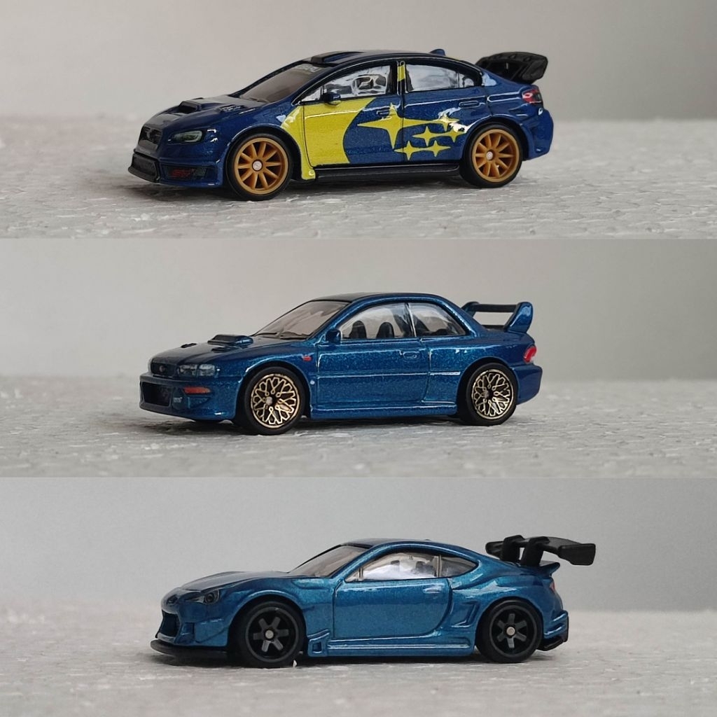 HotWheels Pandem Subaru WRX STI Rally Impreza 22B/ BRZ/ biru - Hot ...