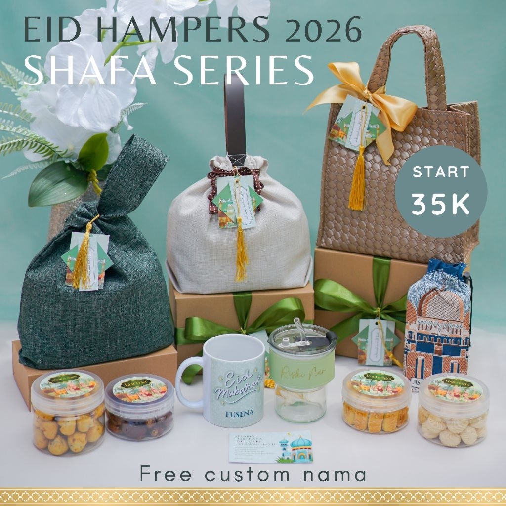 READY Eid Hampers, Custom Glass Mugs, Packaging Bags Eid Hampers/s Eid ...