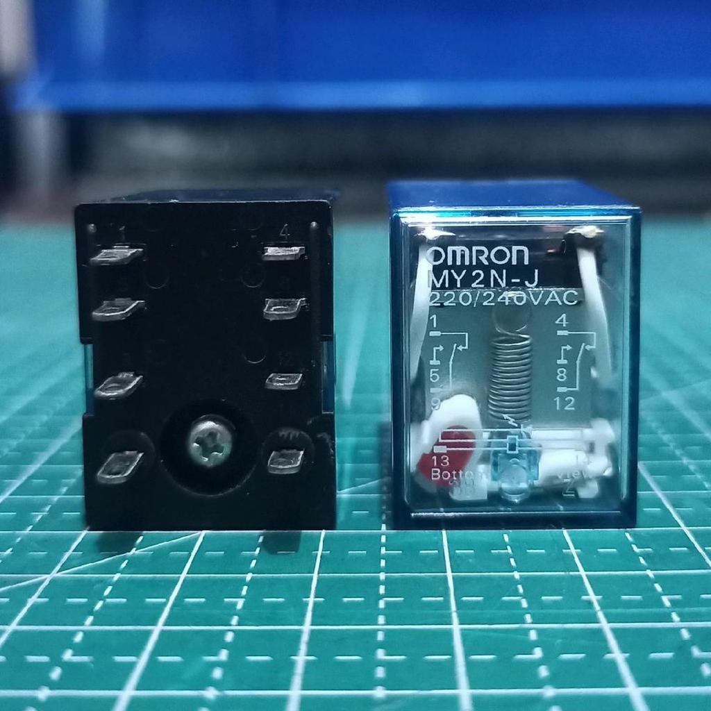 OMRON MY2N-J 220-240Vac 8 Pin Relay | Shopee Malaysia