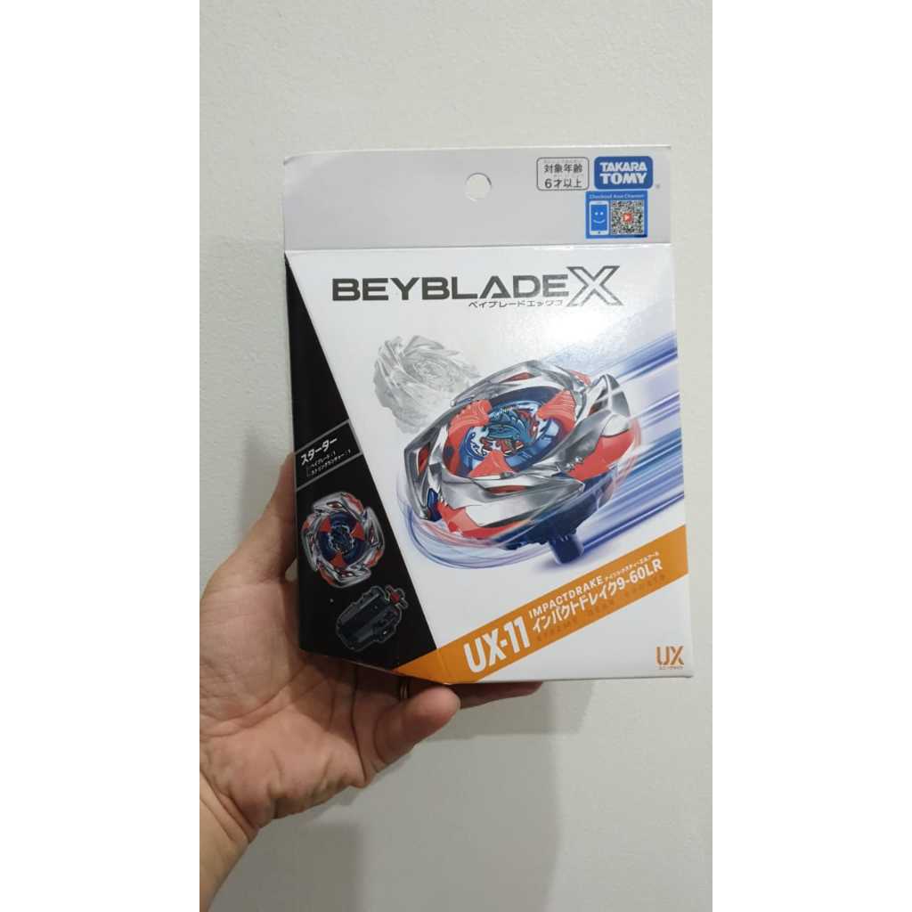 Beyblade X UX-11 Impactdrake 9-60LR original takara tomy | Shopee Malaysia