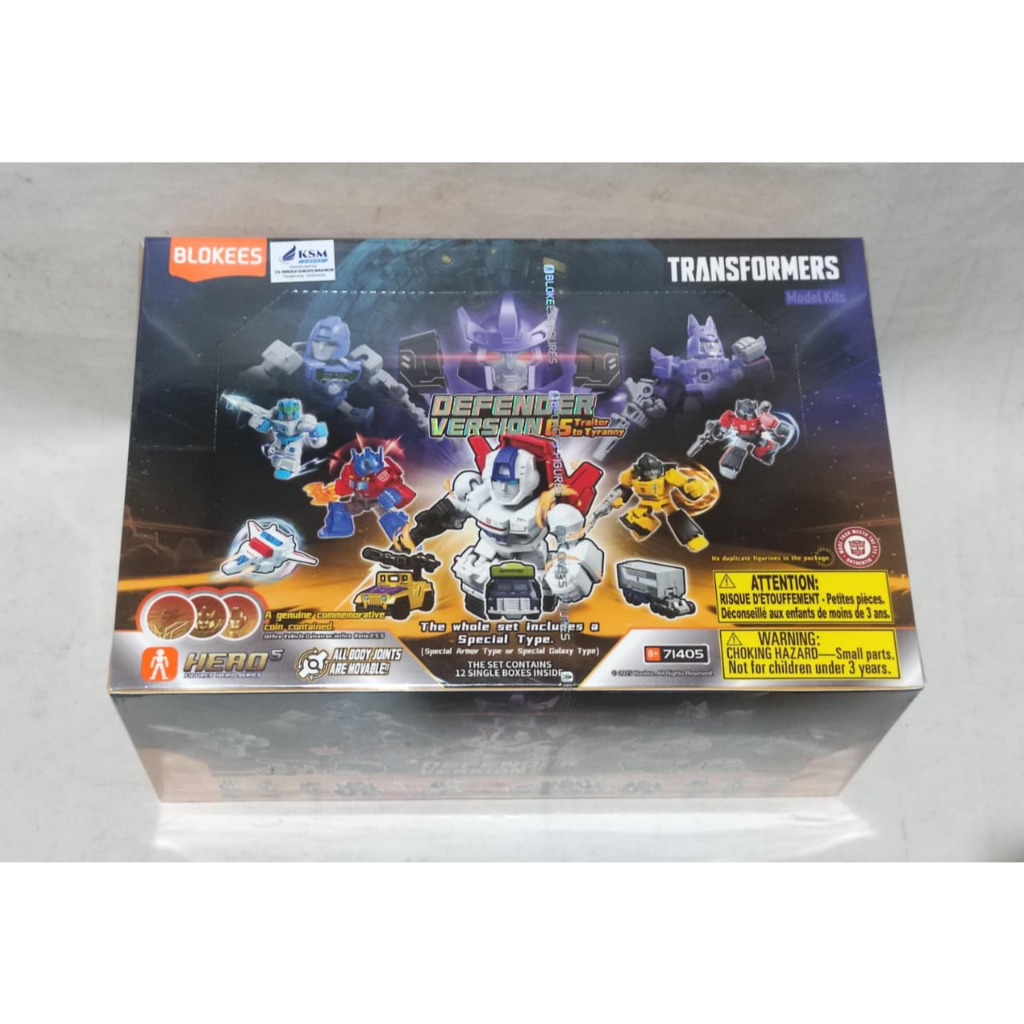 Transformers Defender Version 05 Traitor & TyrannyBlokees - BLIND BOX ...