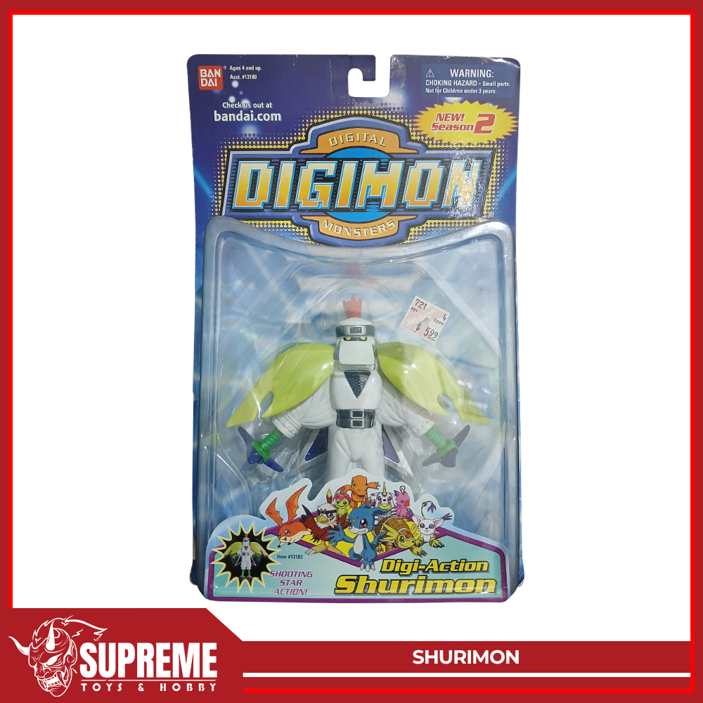 Digi-Action Digimon Adventure 02 - Shurimon | Shopee Malaysia