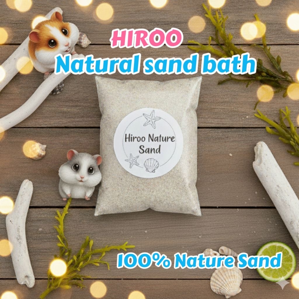 HAMSTER BATHING SANDnatural 500gr - HAMSTER BATH SAND 500 grams ...