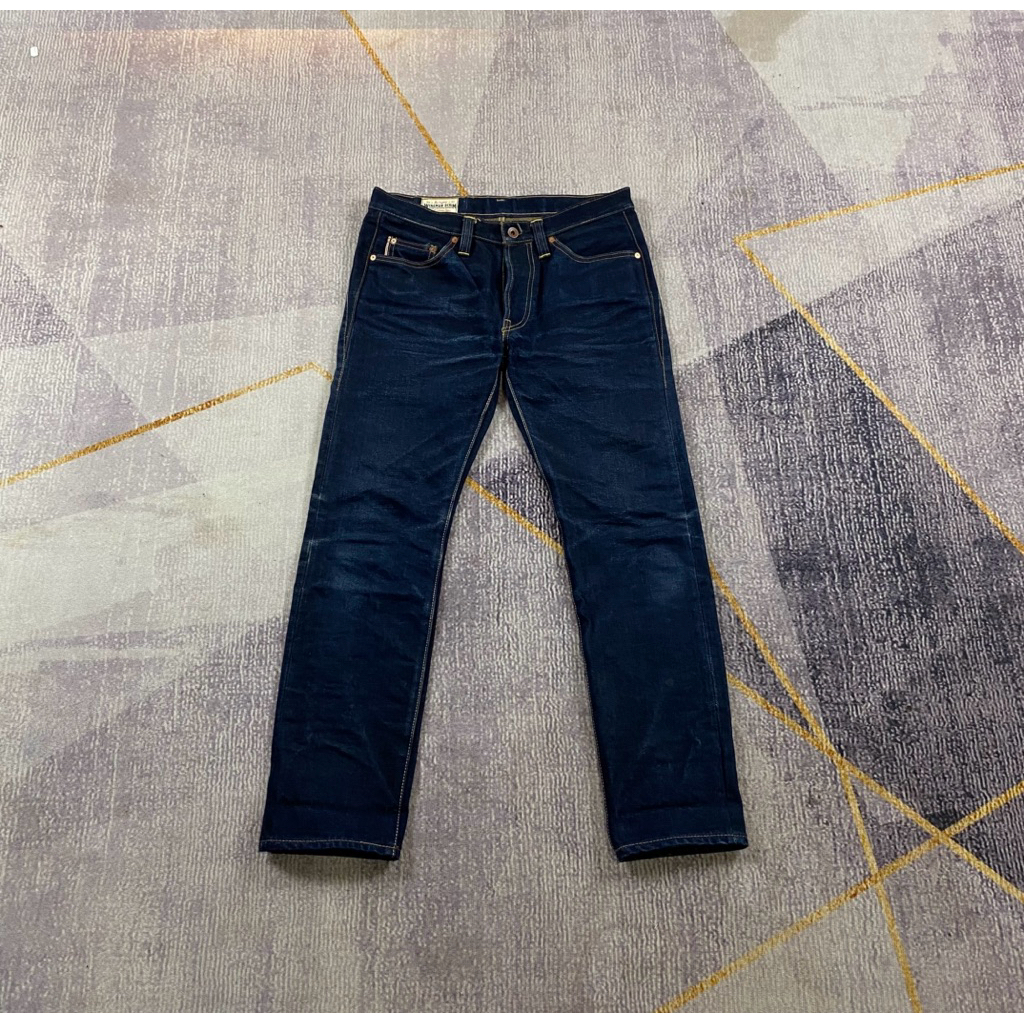 Wingman Denim Indibrown 17oz | Shopee Malaysia