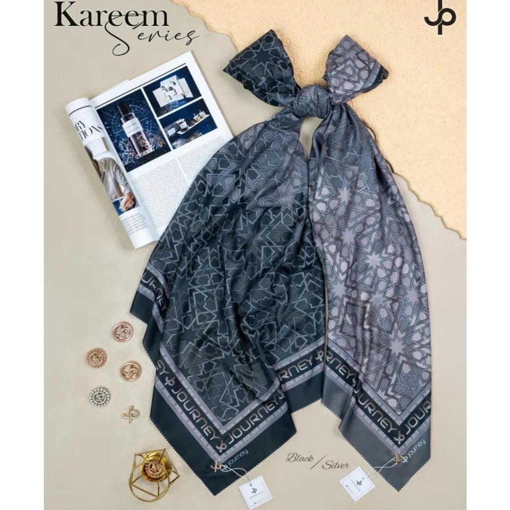 (FREE POUCH) KAREEM JORNEY SERIES SQUARE VOAL PREMIUM MOTIF NEWEST ...