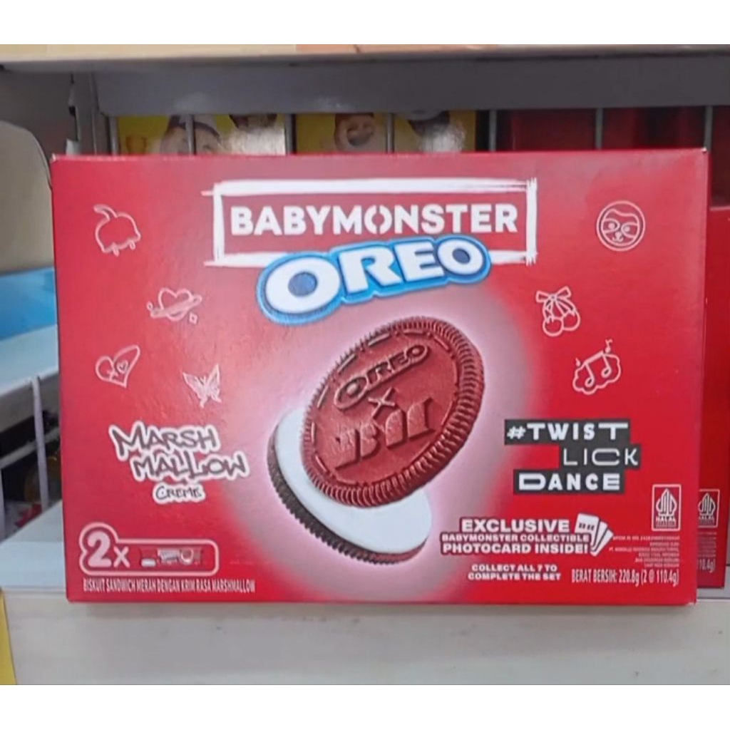 BABYMONSTER X OREO GET RANDOM PHOTOCARD | Shopee Malaysia