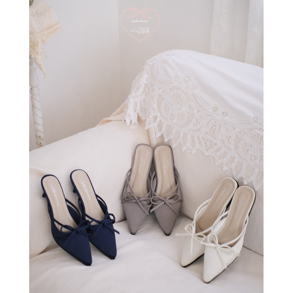 SERA Heels Made by ENHA x Dianty Annisa (Korean Shoes-Korean Heels ...
