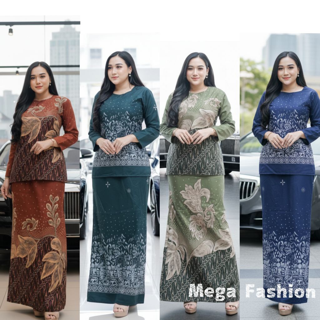MEGA - LATEST MALAY WOMEN'S KURUNG CLOTHES MODERN WOMEN'S BATIK SUITS ...