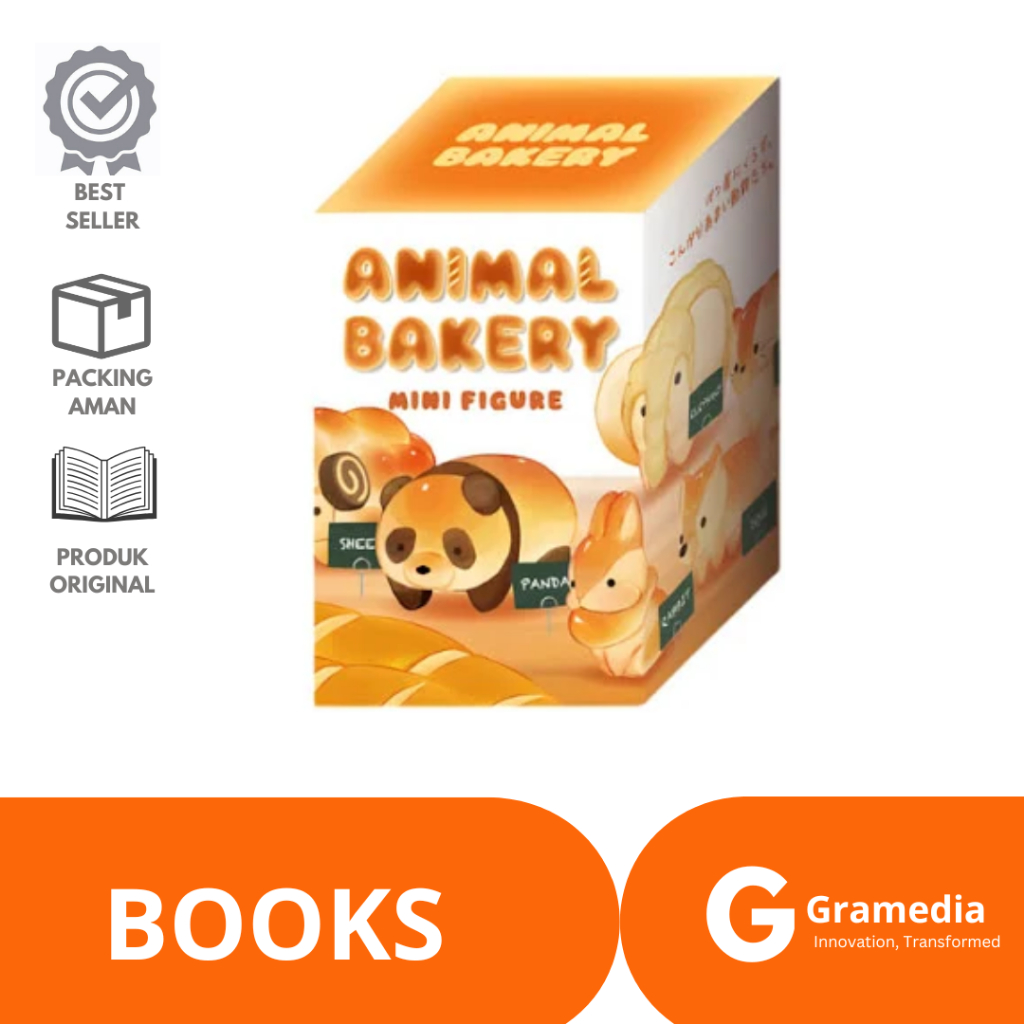 Gramedia lampung - Animal Bakery Mini Figure BLIND BOX - Series 1 ...