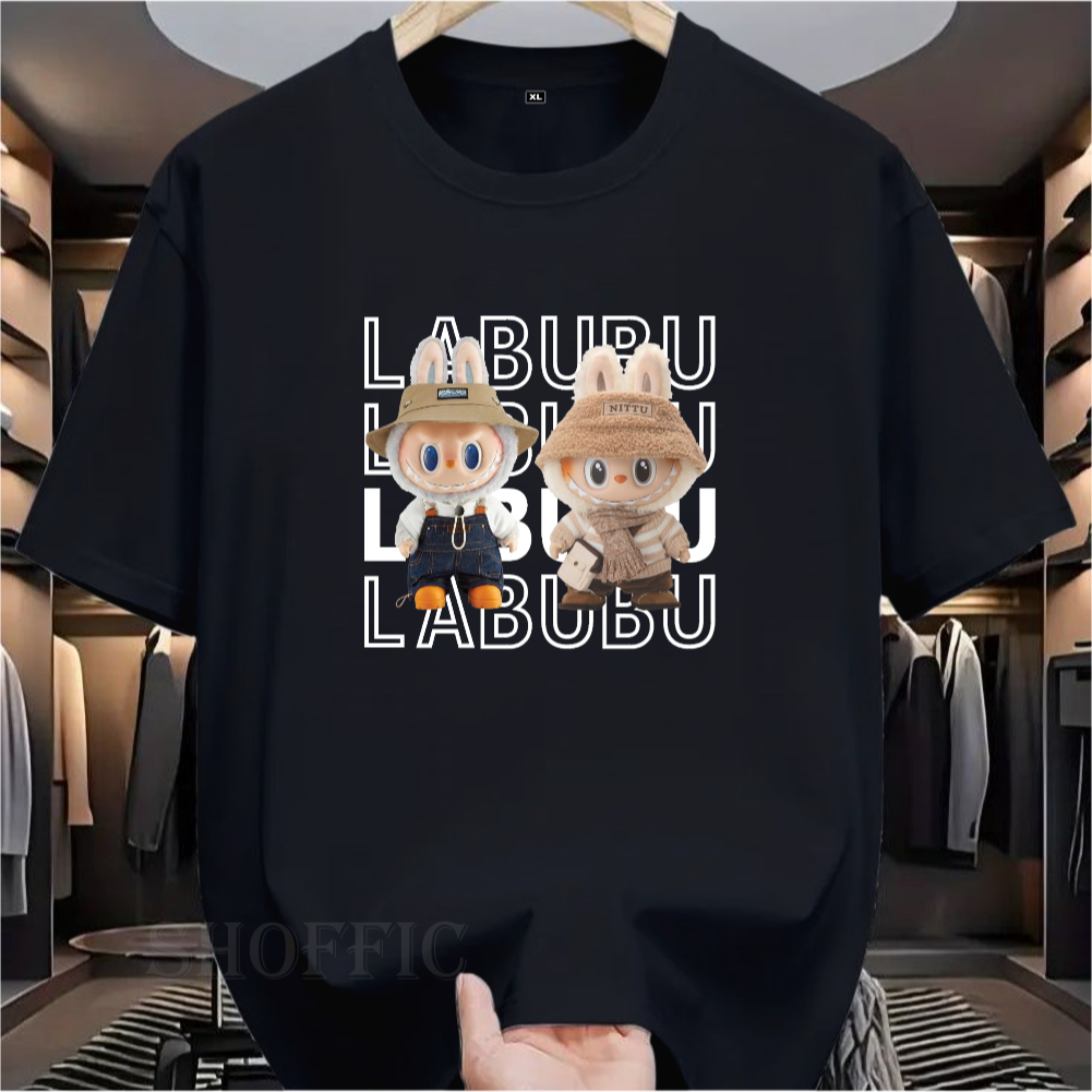 Women's LABUBU T-shirts, DBB, Women's LABUBU Tops, Adult Girls' LABUBU ...