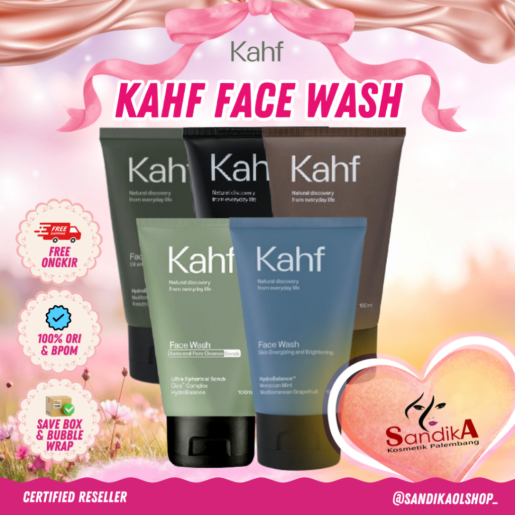 KAHF Men Face Wash 100mL | Shopee Malaysia