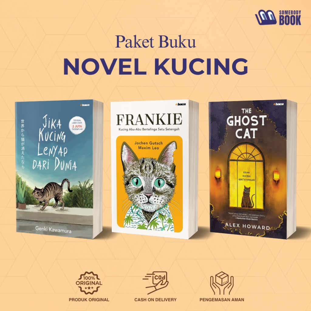 Cat Novel Package: If Cats Are Lost From The World, Frankie, and The ...