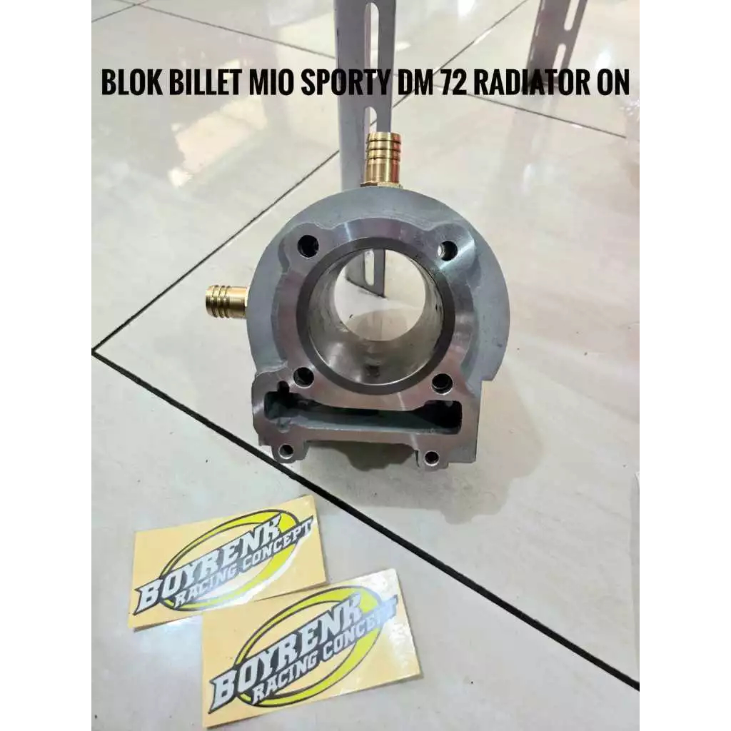 CYLINDER BLOCK MIO BILLET SPORTY MIO SMILE MIO CARBON FFA COR MATERIAL ...