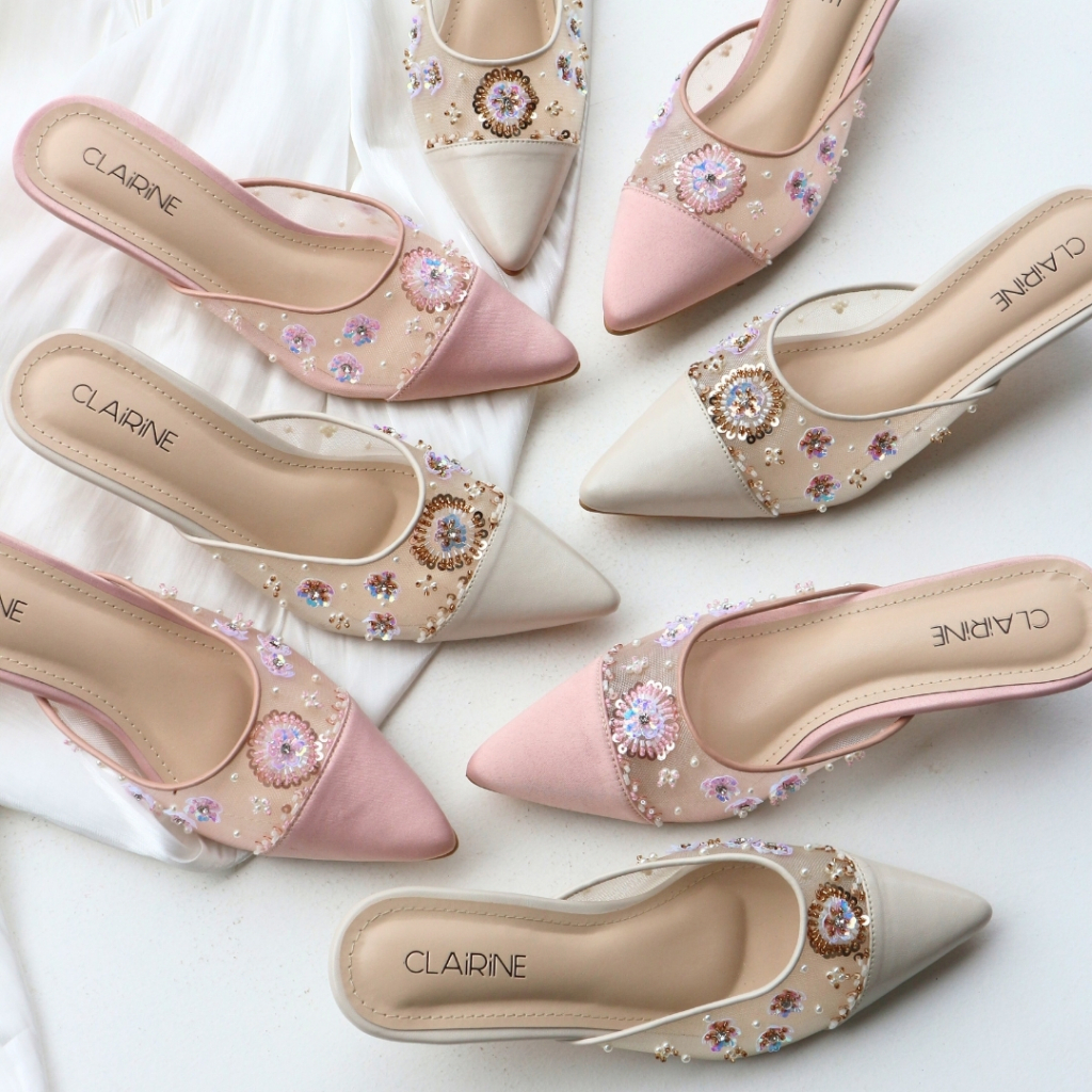 CLAIRINE - BEAUTIFUL | Wedding Shoes, Party, Invitation 5CM Heel ...