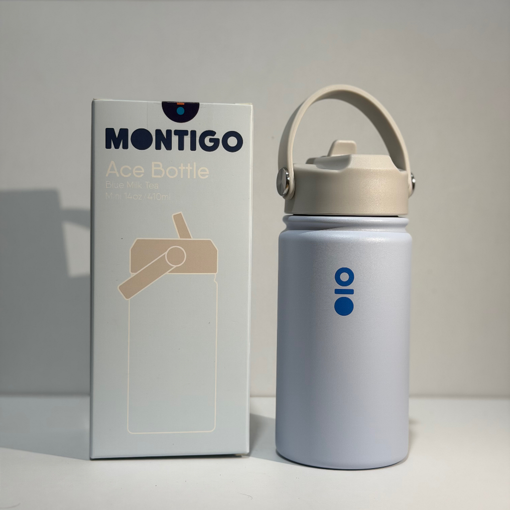 Montigo | Montigo Ace Bottle Mini Tumbler 14oz - 410ml Blue Milk Tea ...