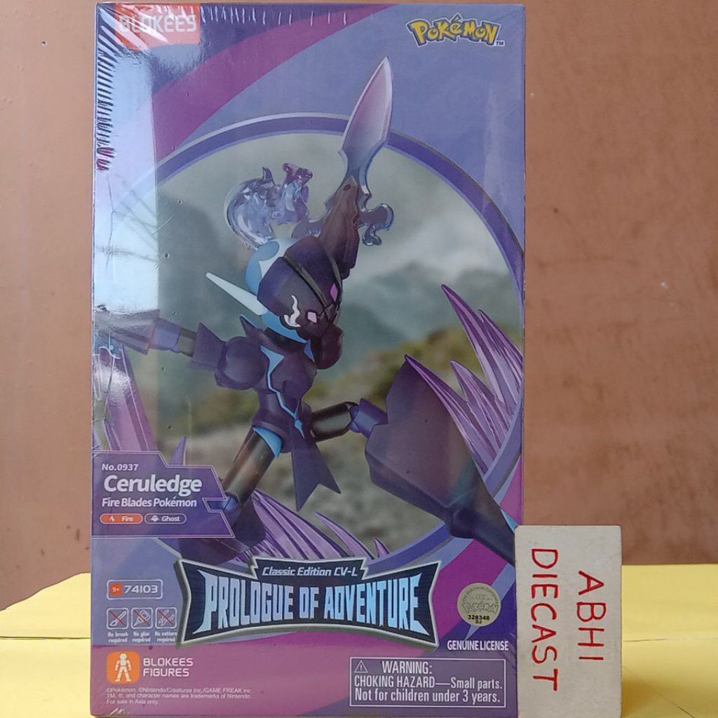 Pokemon cv-l cerudge limited item blockees figures pokemon cerudge ...