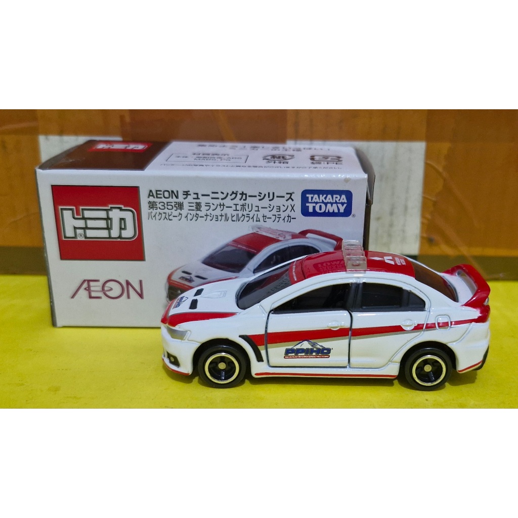 Tomica AEON JUSCO 35 MITSUBISHI LANCER EVOLUTION X PIKES PEAK ...