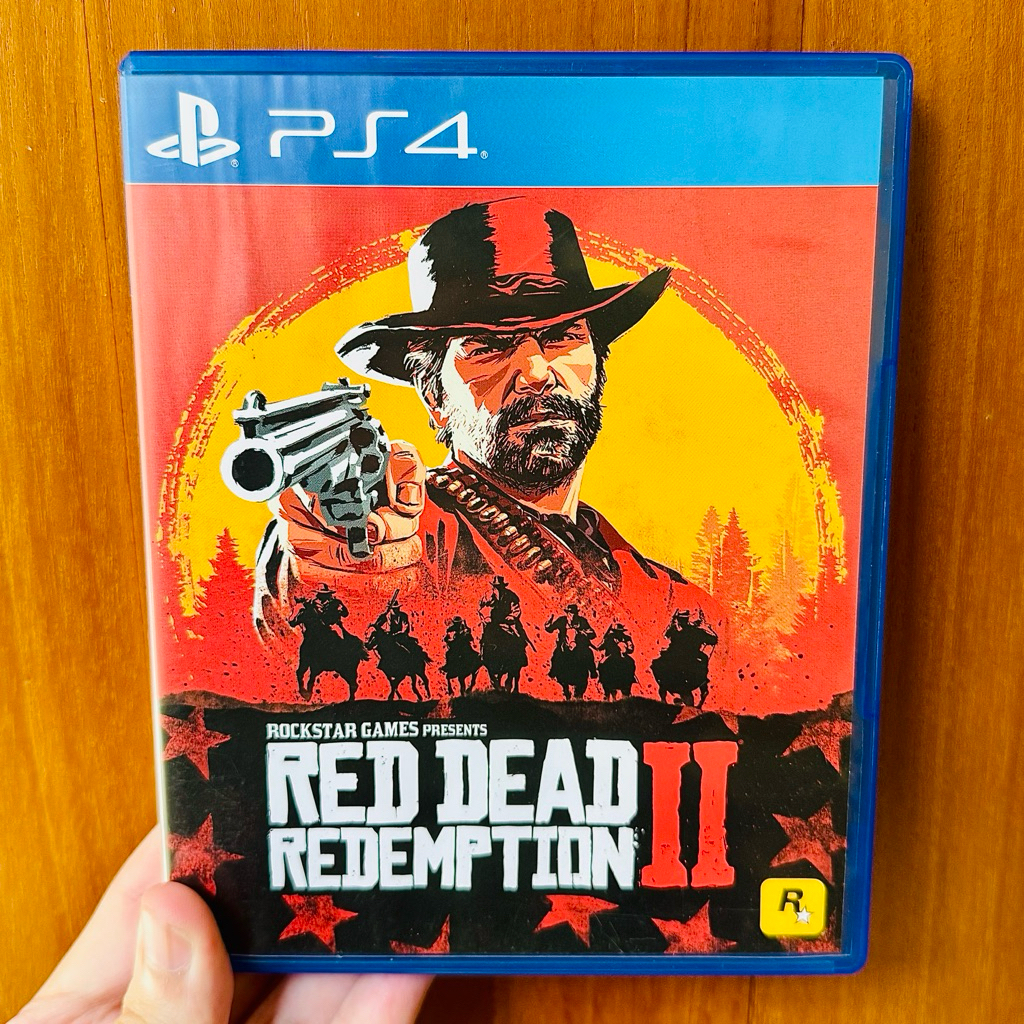 PS4 Cassette Red Dead Redemption 2 PS4 RDR RDR2 II PS 4 5 Playstation ...