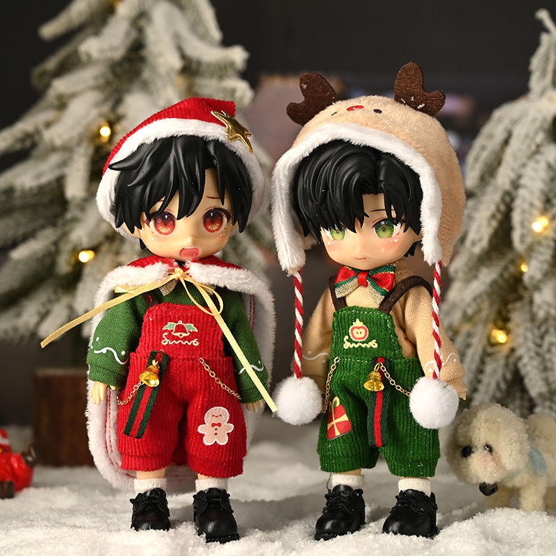 Nendoroid Outfit / OB11 YMY DOD doll - Christmas Winter Outfit | Shopee ...