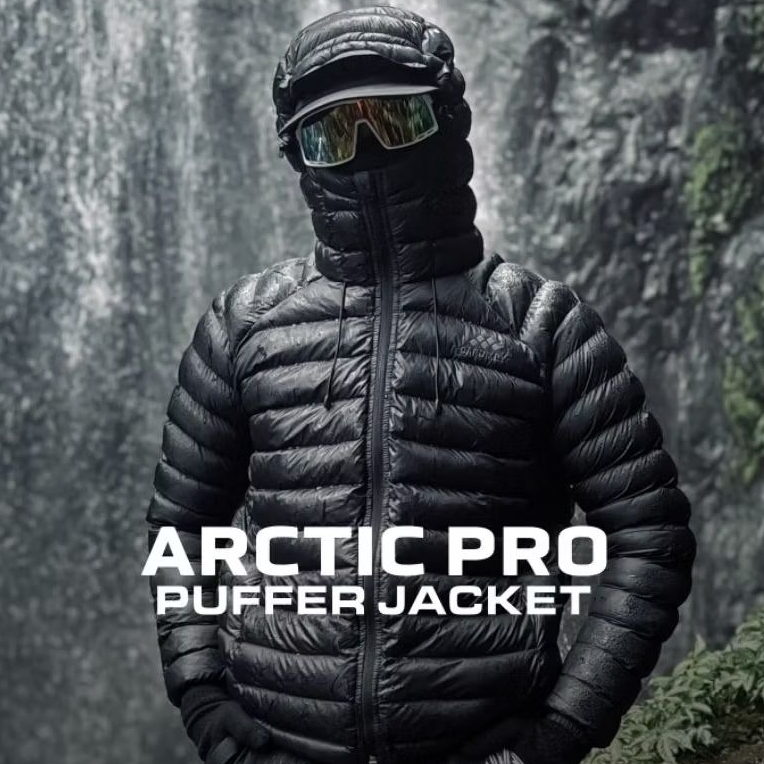 Carumby Arctic Pro Puffer Gorpcore Mountain Jacket + FREE cyberpunk ...