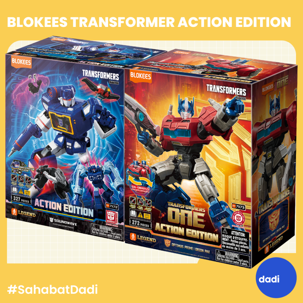 Dadi – Transformer Action EditionBlokees – Figurine / Model Kit ...