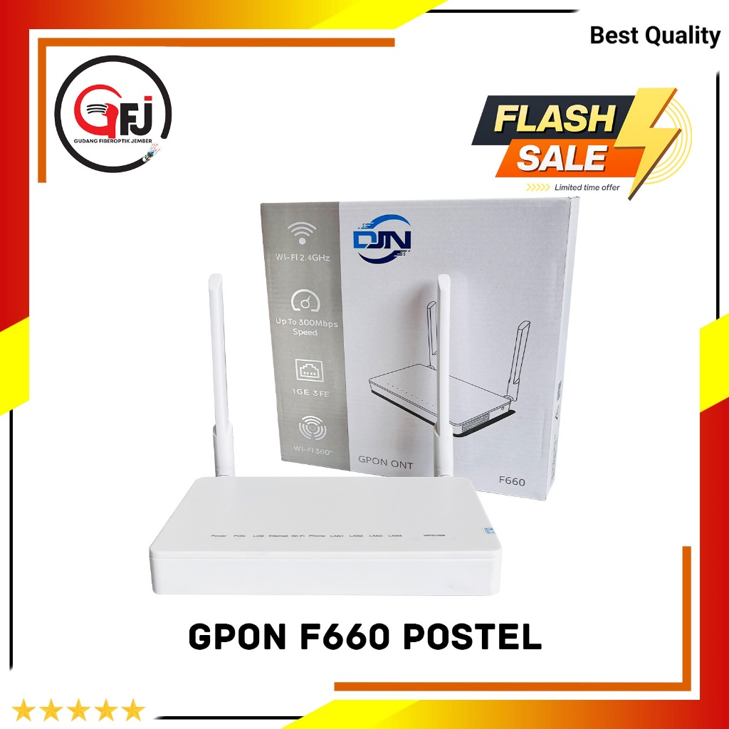 MODEM GPON F660 V8 DJN ORIGINAL WITH POSTEL | Shopee Malaysia